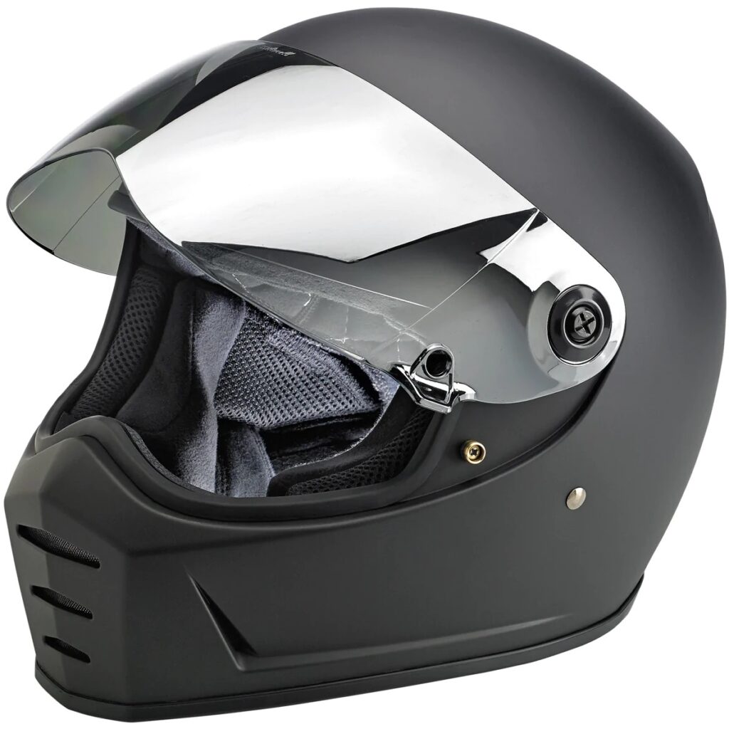 Biltwell – Lane Splitter – Gen 2 Shield – Chrome Mirror – Motocraft.pe