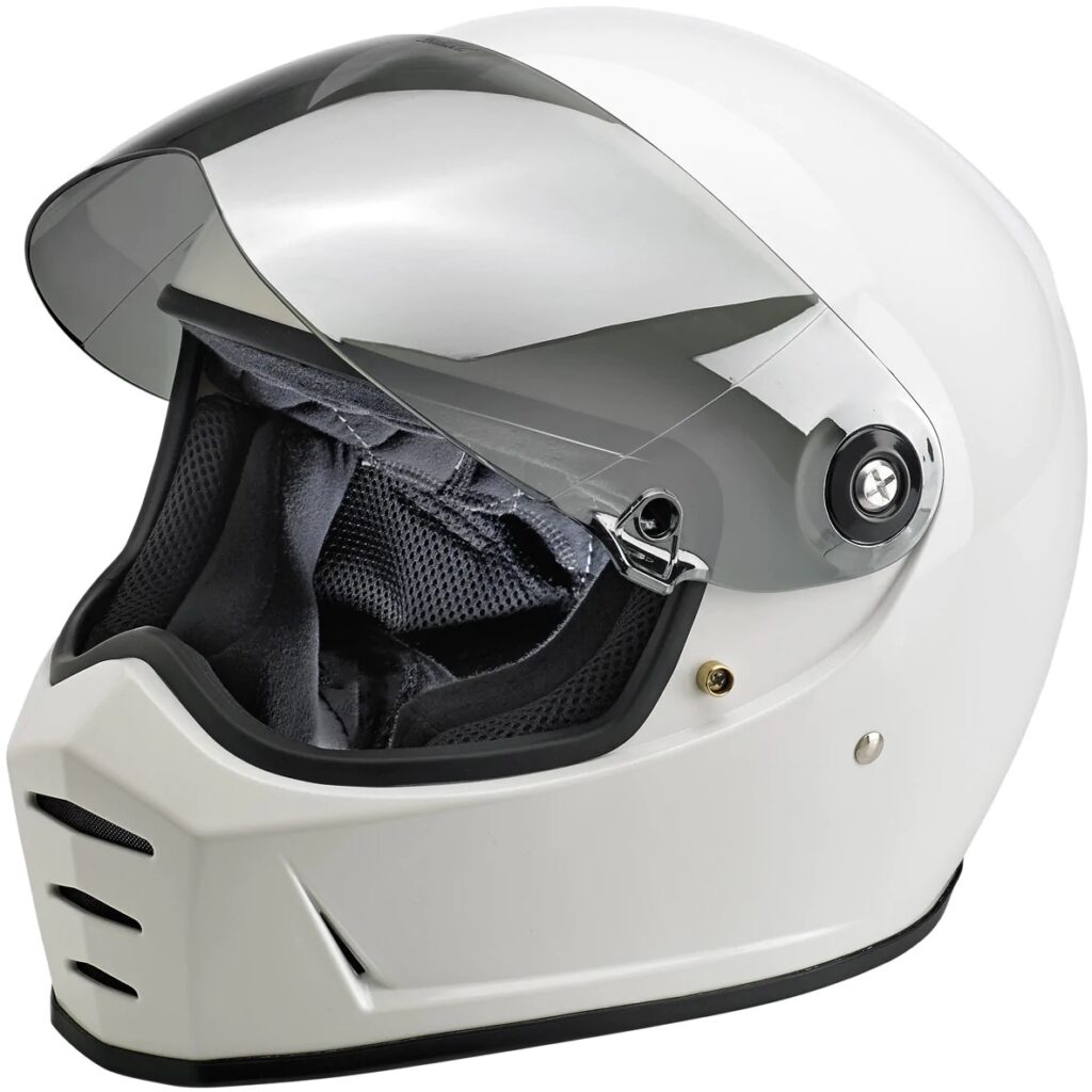 Biltwell – Lane Splitter – Gen 2 Shield – Chrome Mirror – Motocraft.pe