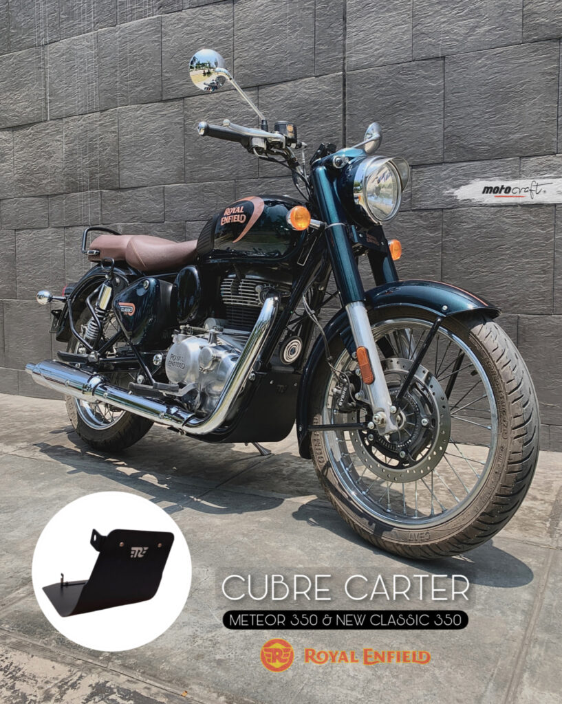 Royal Enfield – Cubre Carter – Engine Shield (Meteor 350, New Classic ...