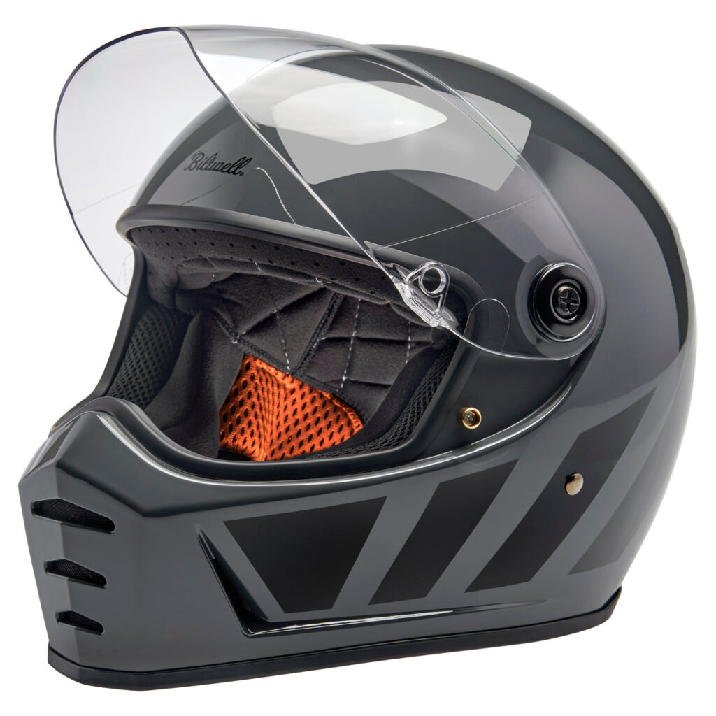 Lane Splitter ECE R22.06 – Gloss Storm Grey Inertia – Motocraft.pe
